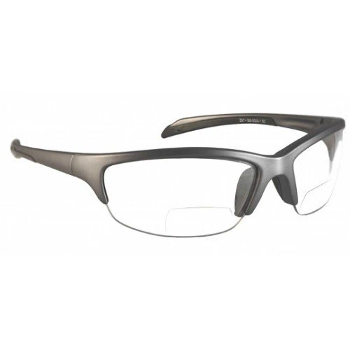 Safety glasses with a large bifocal lens - Rx Safety