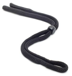 Black Retainer Cord with Slip-Over Ends