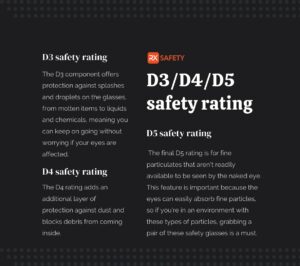 In addition to the D ratings, these frames also come with protective ...